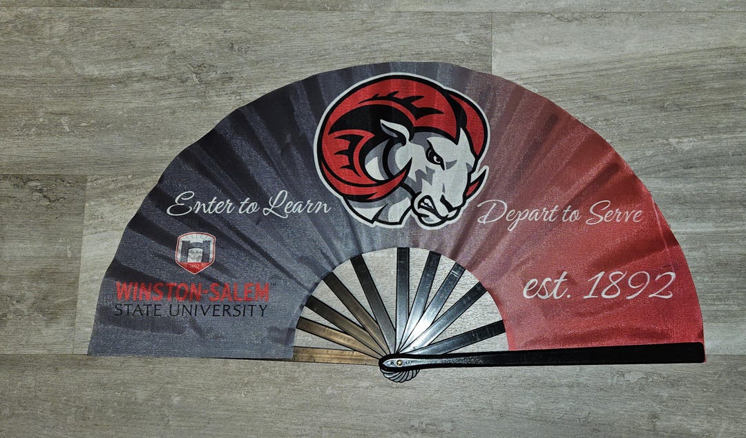 WSSU, Ramily, Go Rams, Winston-salem State University Clack Fan - Etsy