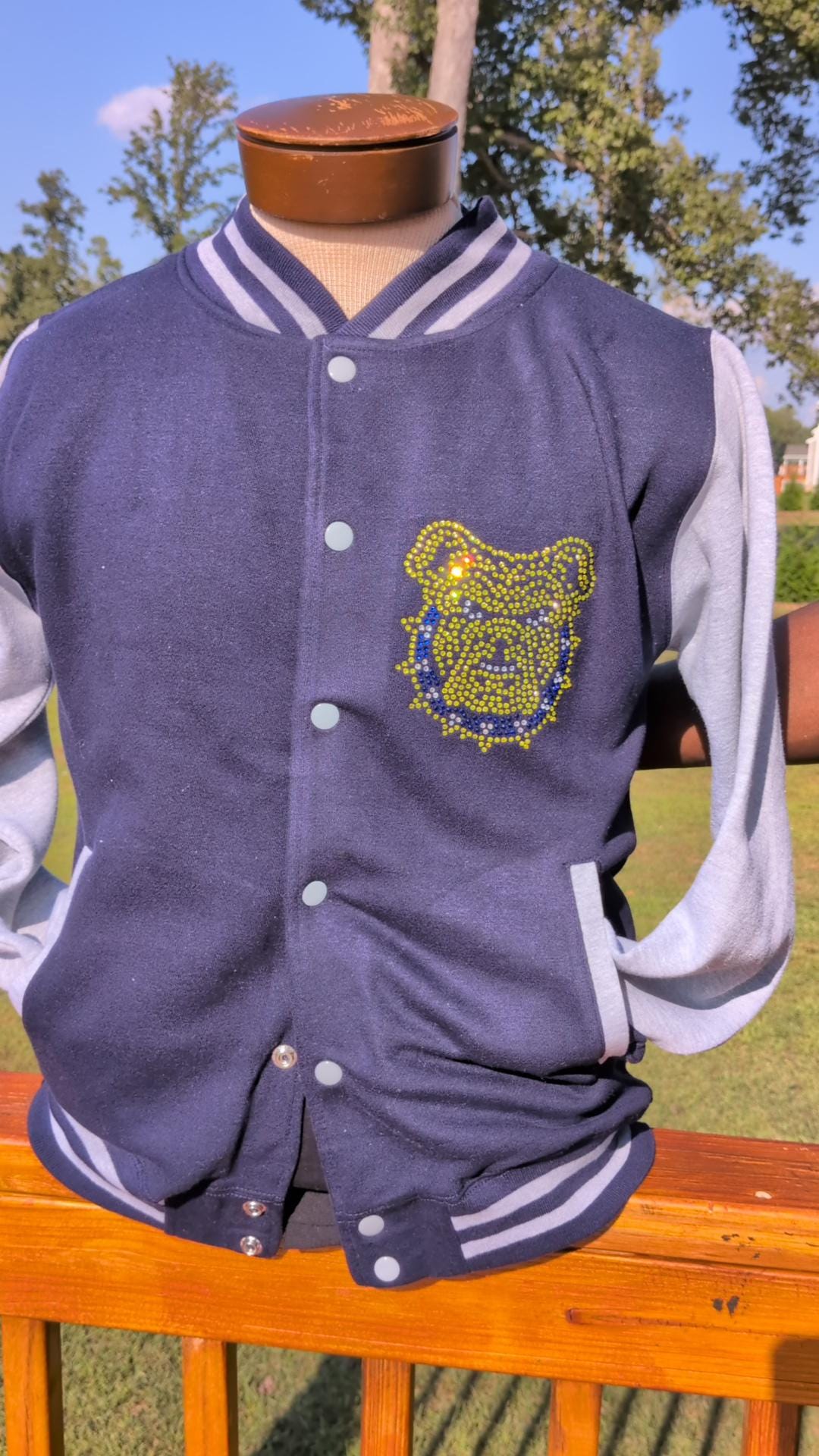 NC A&T SU Aggie Pride Rhinestone FLEECE Jacket, Aggie Pride, Ayantee ...