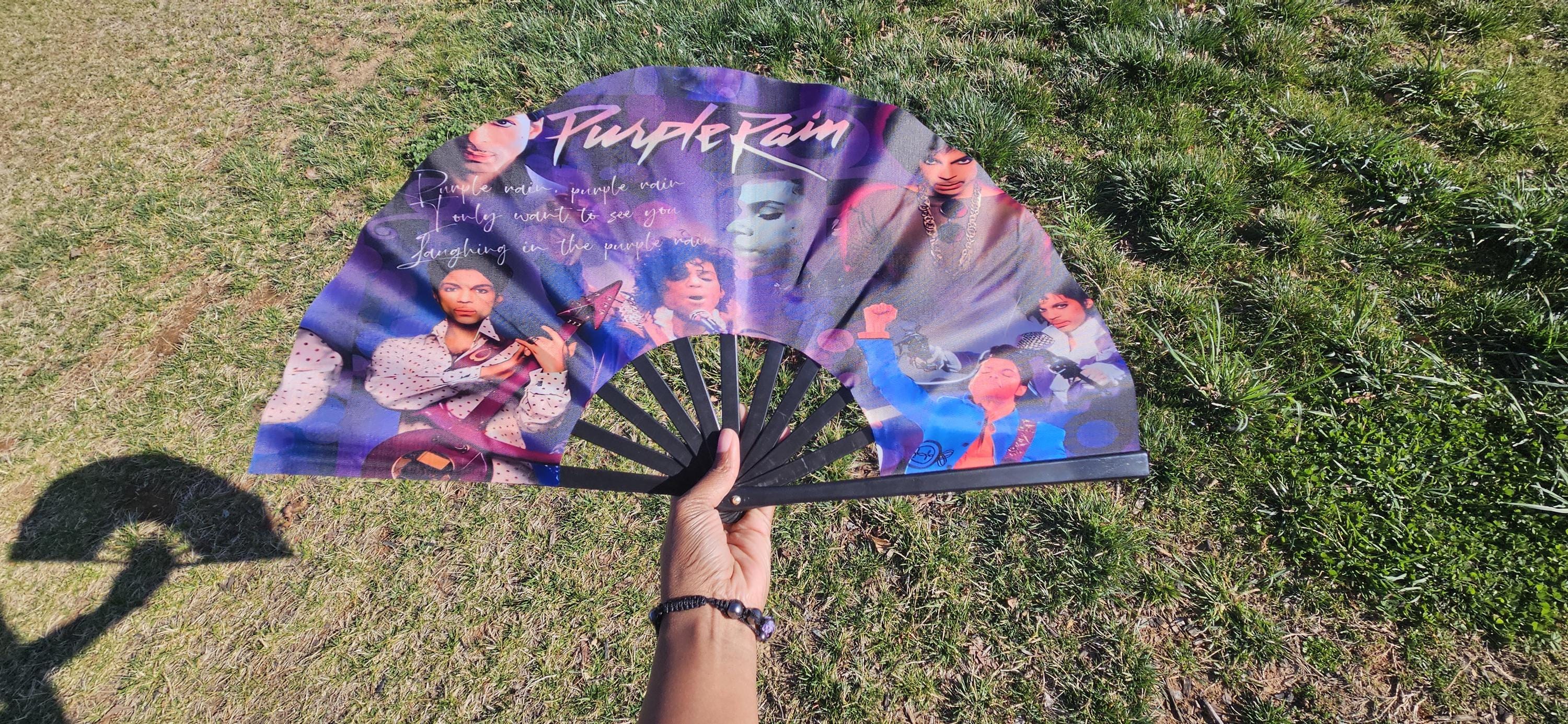 Prince, Purple Rain, Little Red Corvette Clack Fan - Etsy