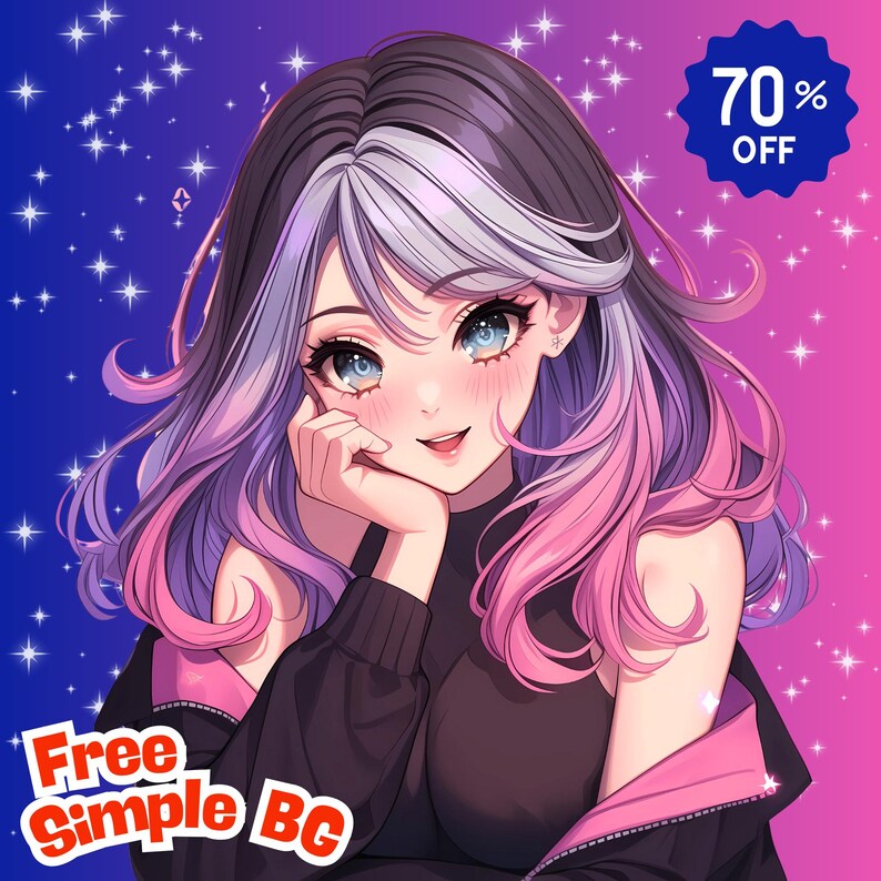 Profile Picture, Custom PFP, Pfp for Twitch, Profile Icon, Anime, Pfp ...