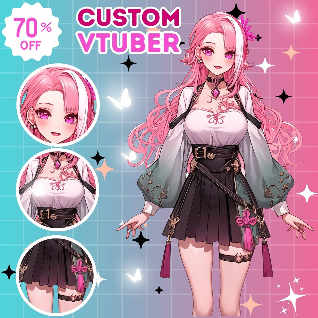 Vtuber Model Male, Custom Vtuber Model Commission, Vtuber Model Female ...