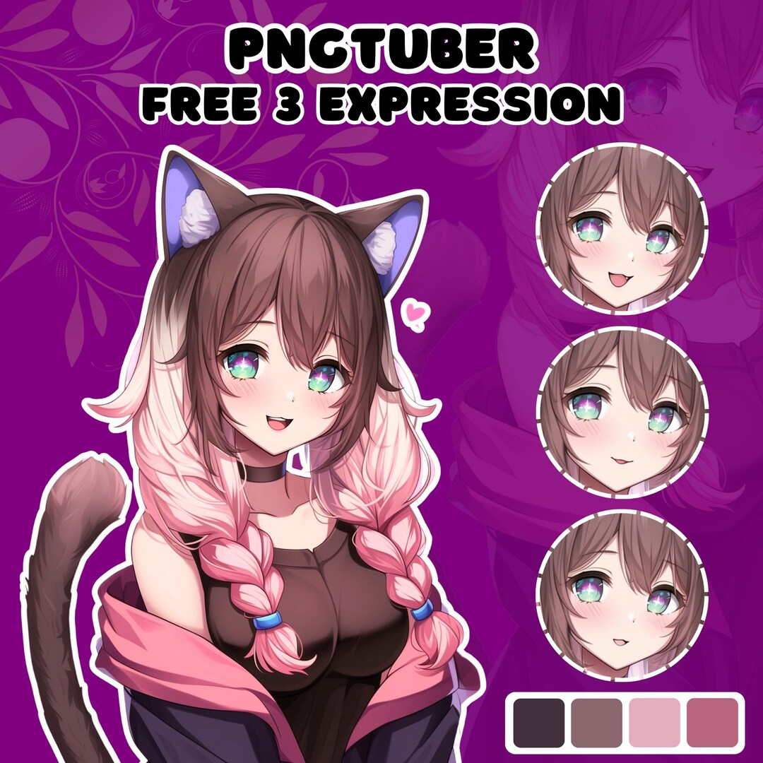 PNGTUBER, Custom Pngtuber Model, Png Tuber, Twitch Pngtuber, Pngtuber ...