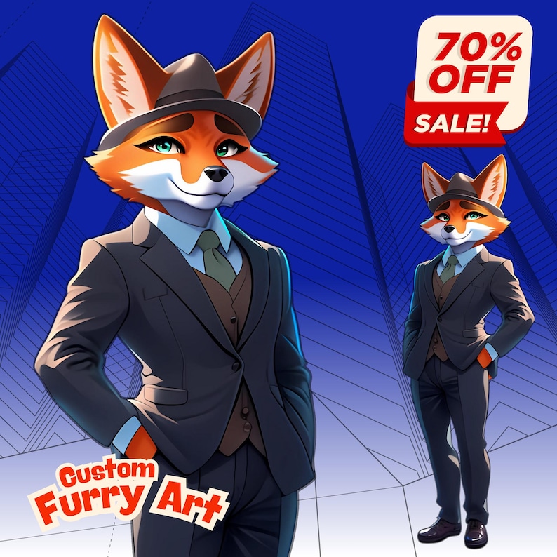 Furry Art Commission, Anime Furry Profile Picture, Custom Pfp Anime ...