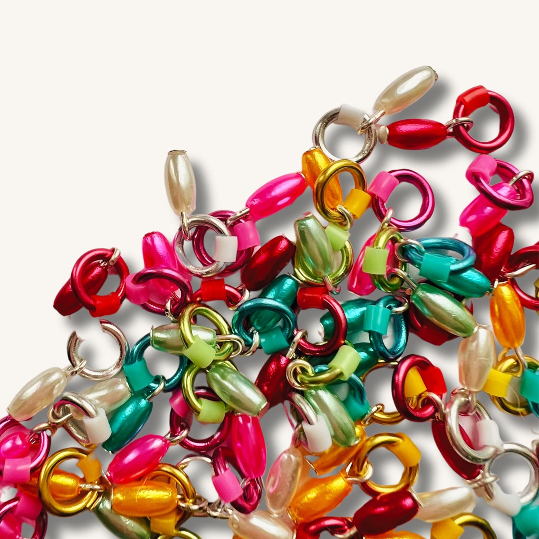 Sock and Lace Snag Free Stitch Markers - Sock Pips - Etsy