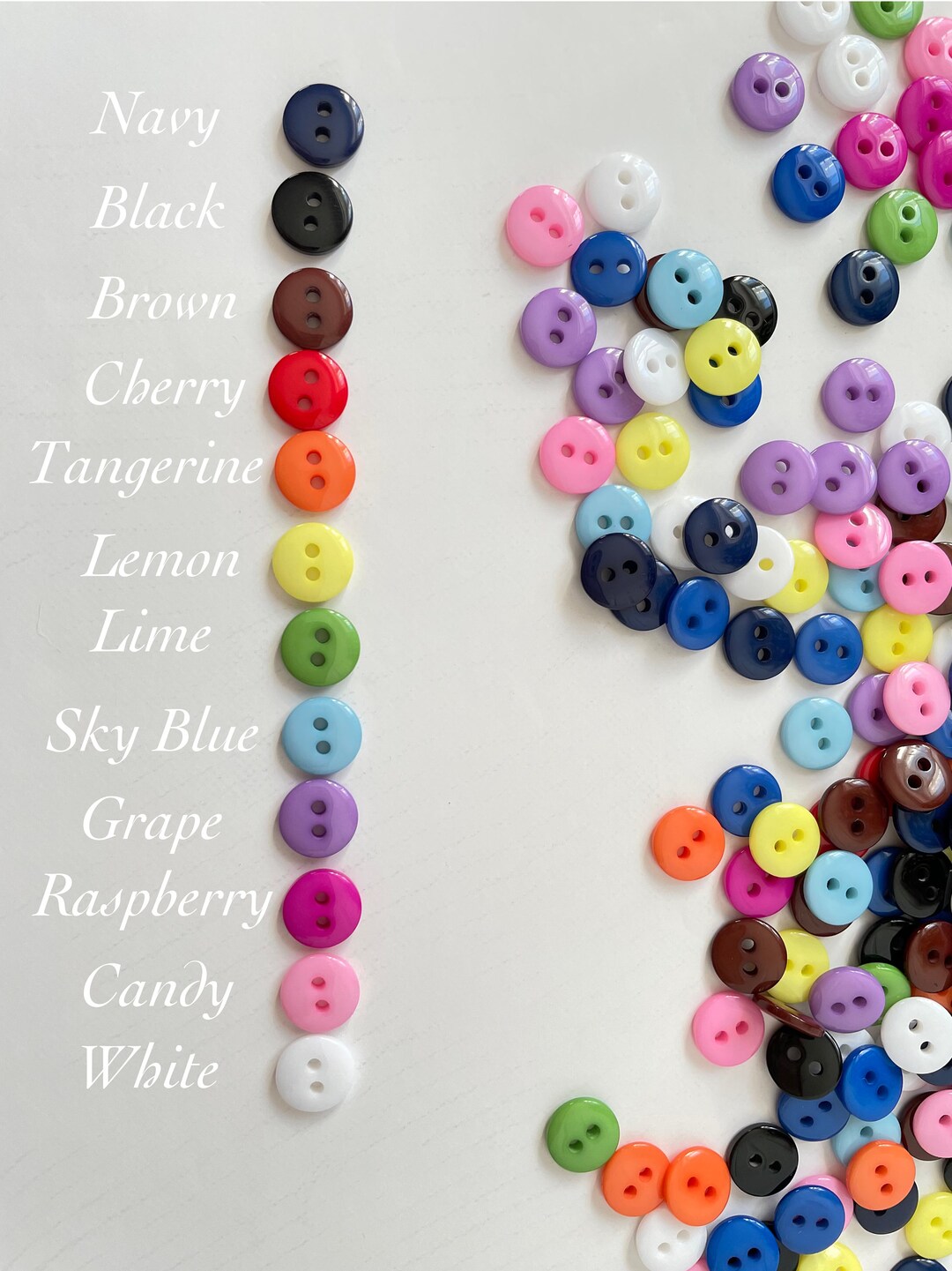 9mm Buttons ASSORTED - Etsy UK
