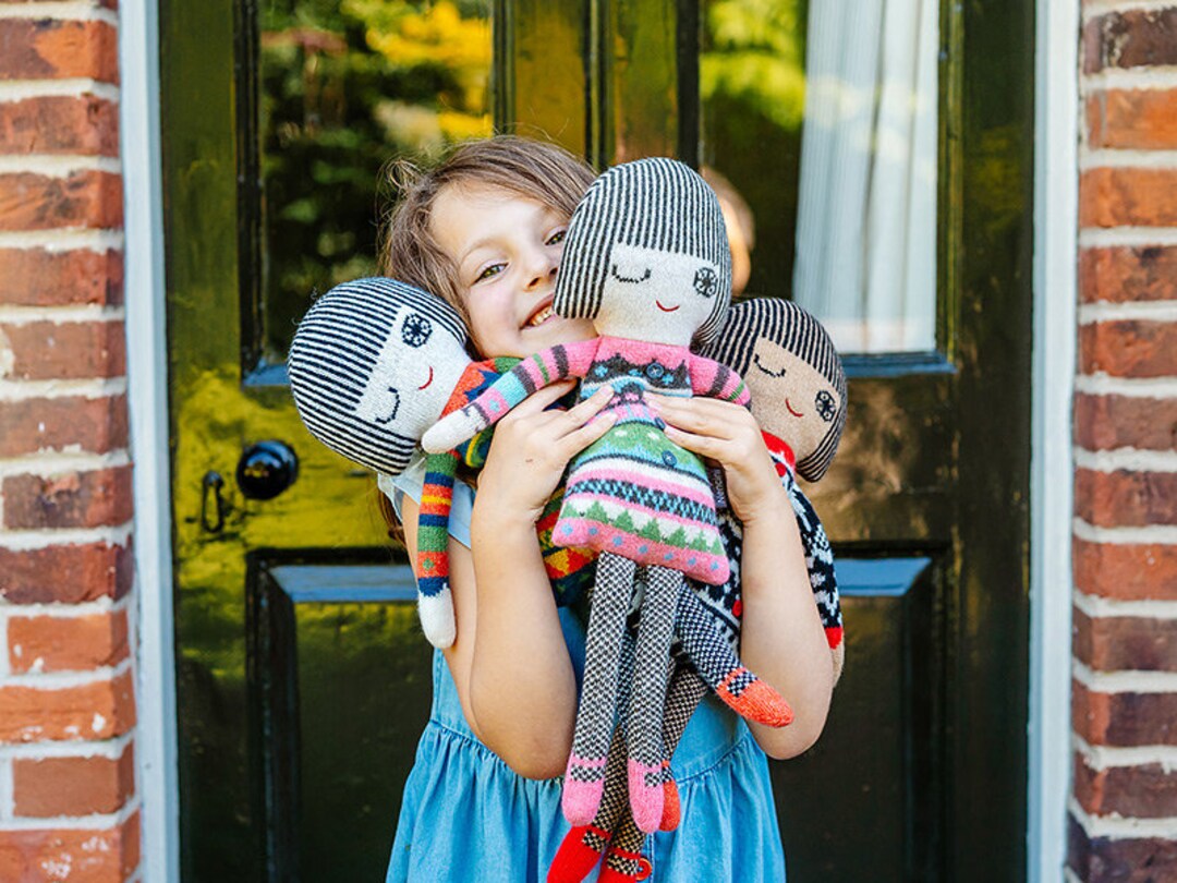 Lambswool Dolly in Knitted Lambswool - Etsy