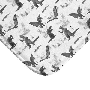 King of Monsters Bath Mat Godzilla, Gamera, King Ghidorah, Mothra ...
