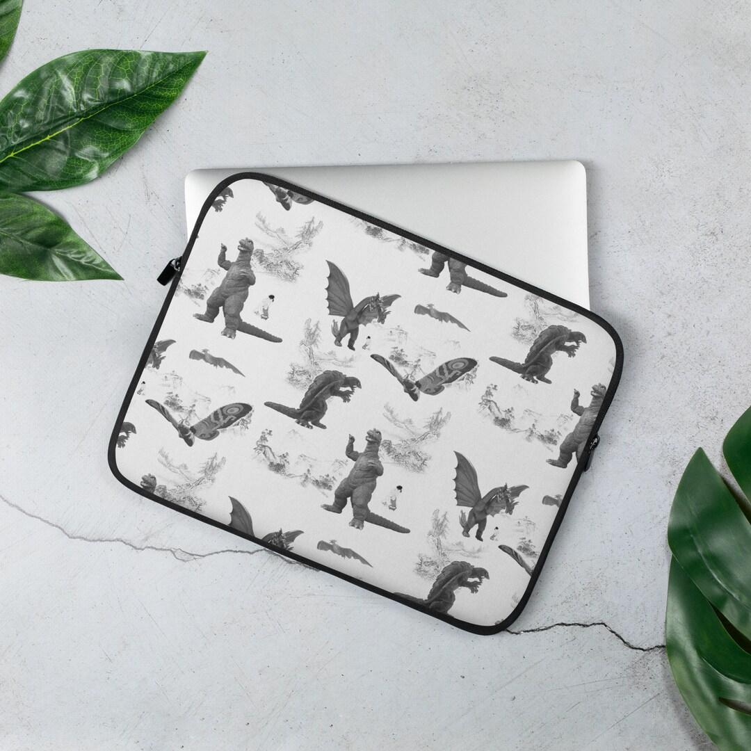 King of Monsters Godzilla, Laptop Sleeve, Black, Gamera, King Ghidorah ...