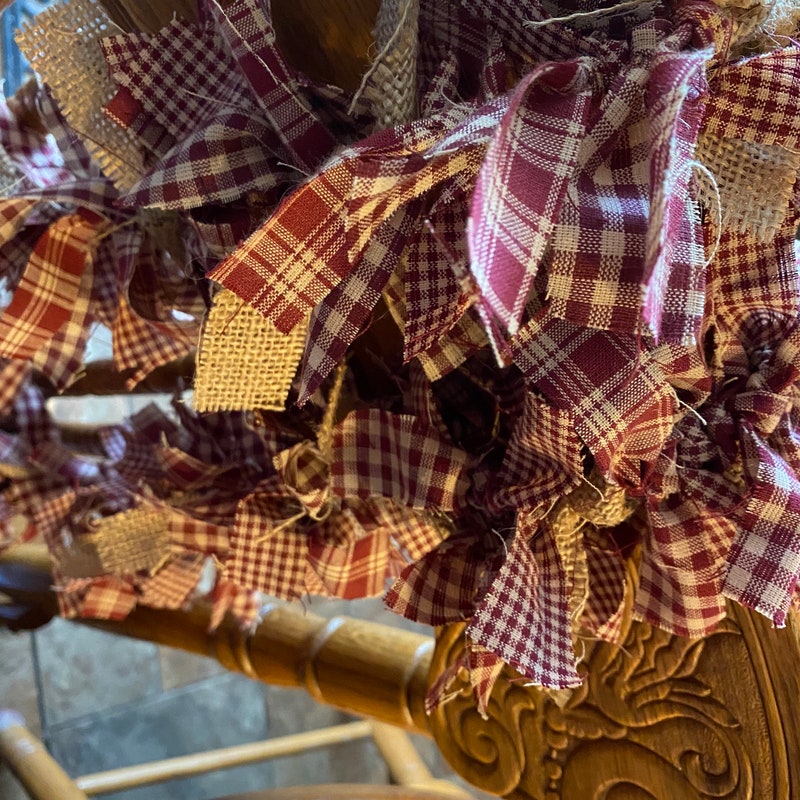 Burlap Garland - Etsy