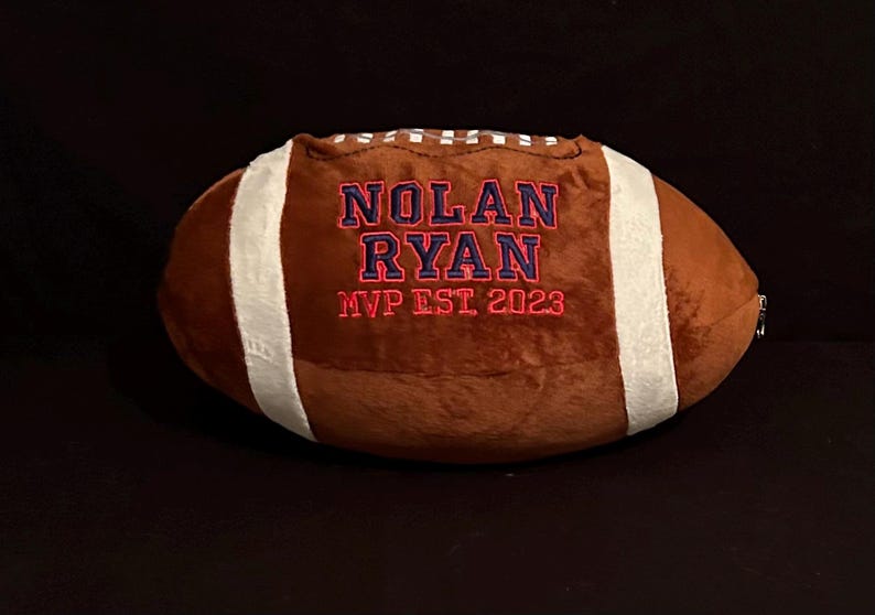 Personalized Stuffed Football - Etsy