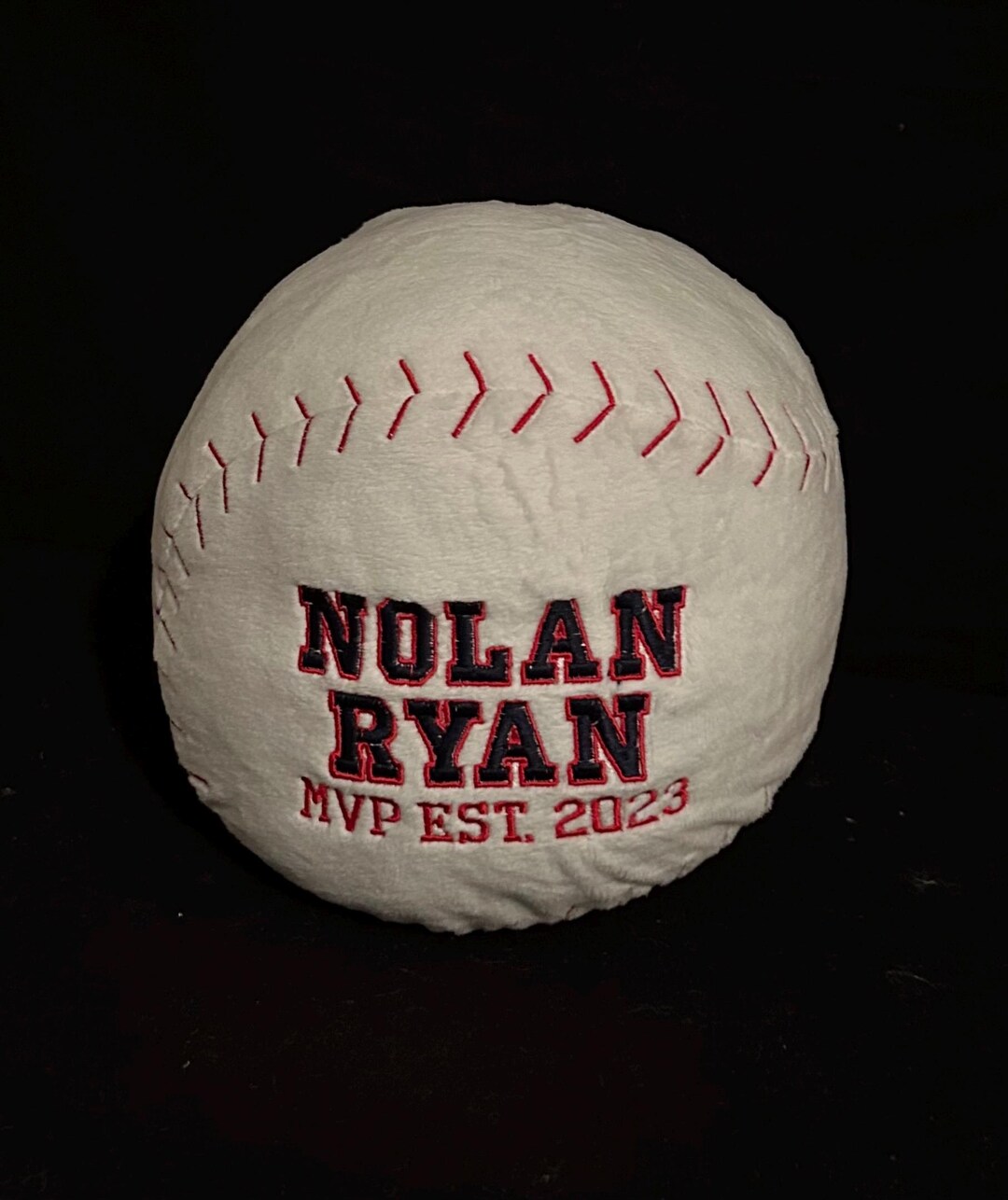 Personalized Stuffed Baseball - Etsy