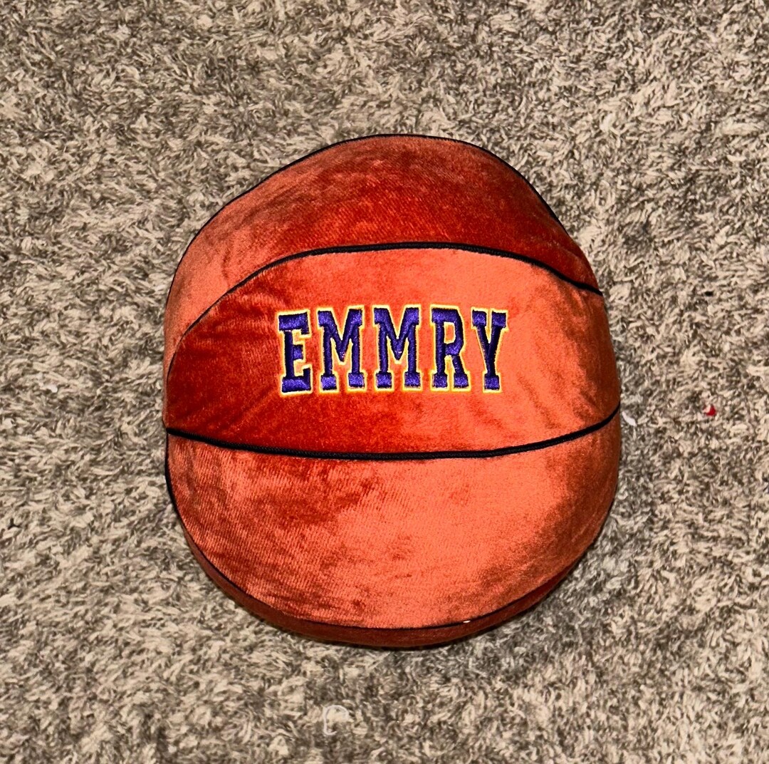 Personalized Stuffed Basketball - Etsy