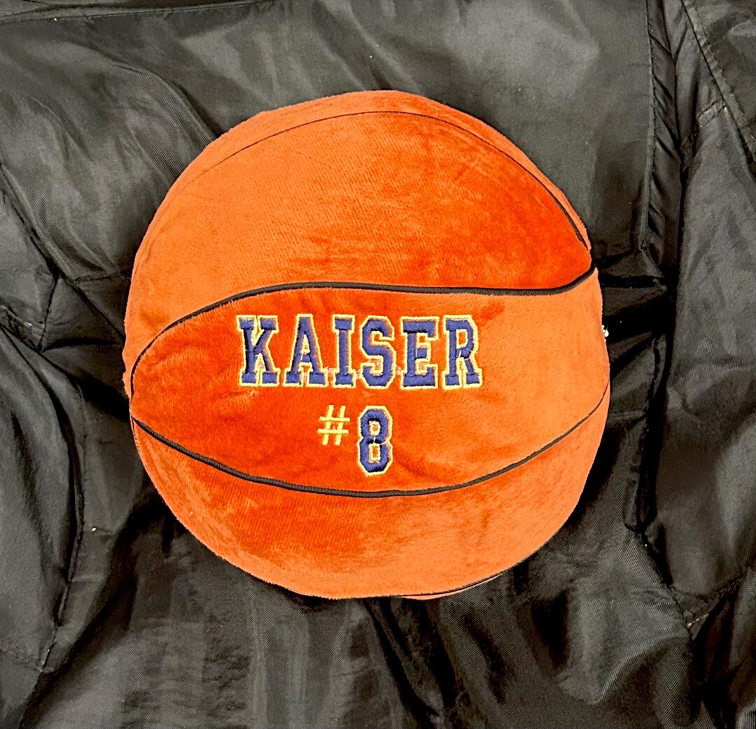 Personalized Stuffed Basketball - Etsy