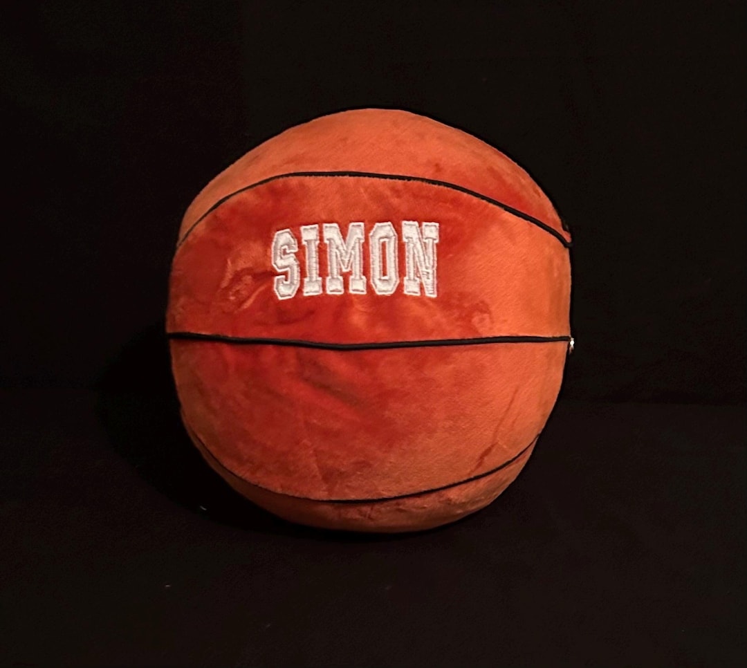 Personalized Stuffed Basketball - Etsy