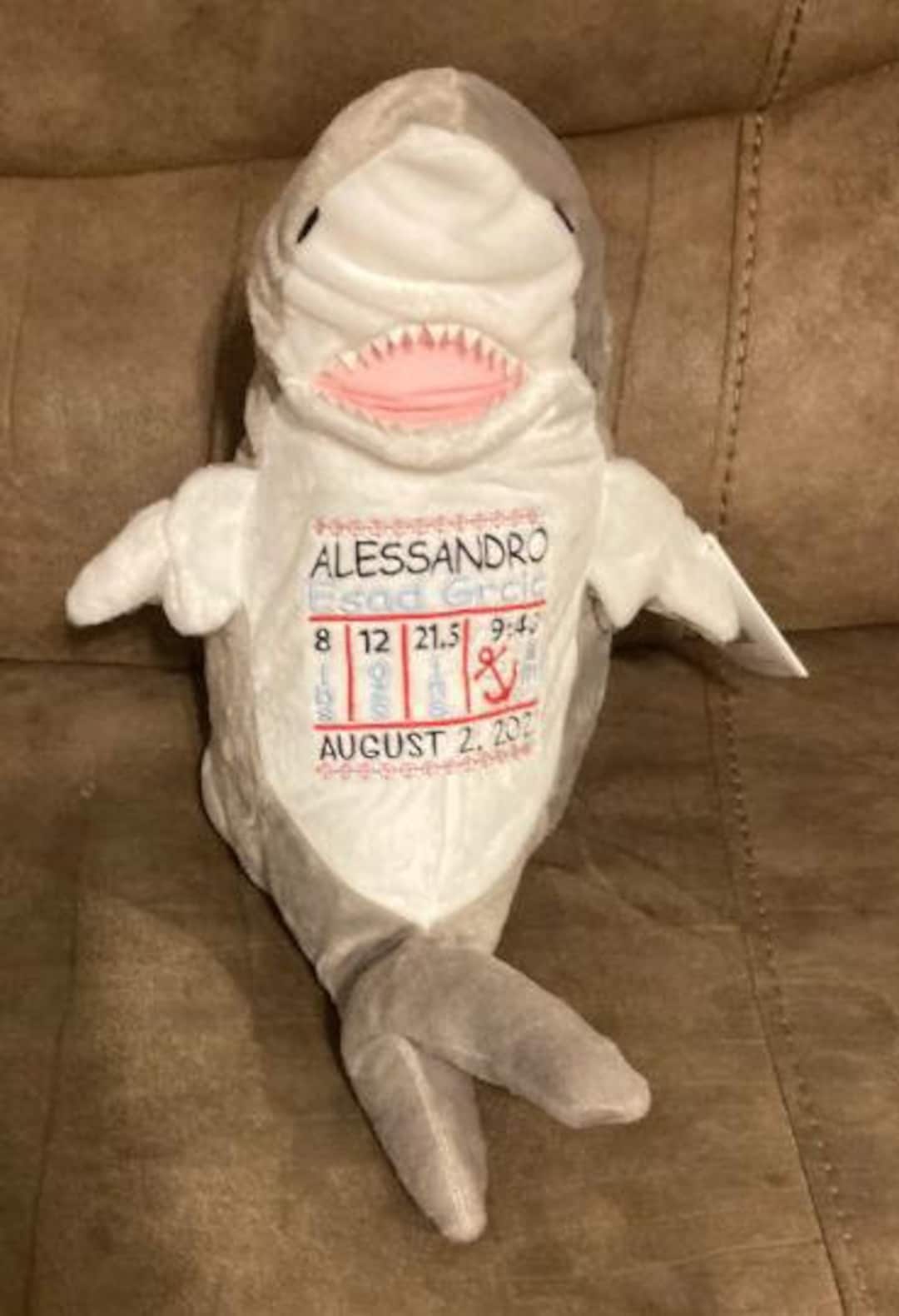 Shark Stuffie - Etsy