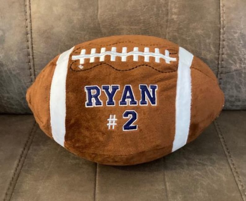 Personalized Stuffed Football - Etsy