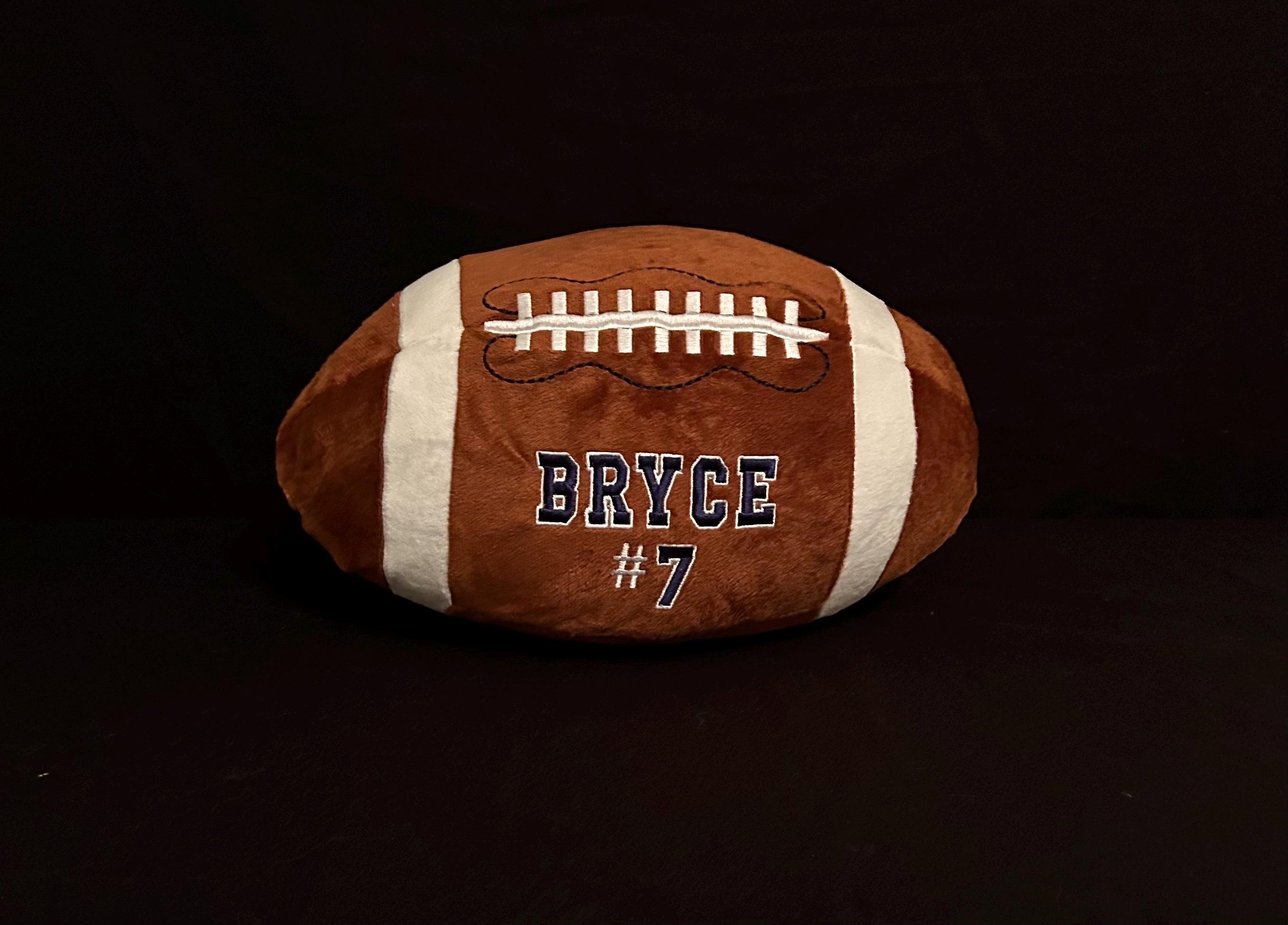 Personalized Stuffed Football - Etsy