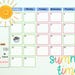 2025 Fun Design Co-parenting Calendar | Fully Editable Canva Download ...