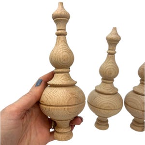 Wood Finials Bedpost 8