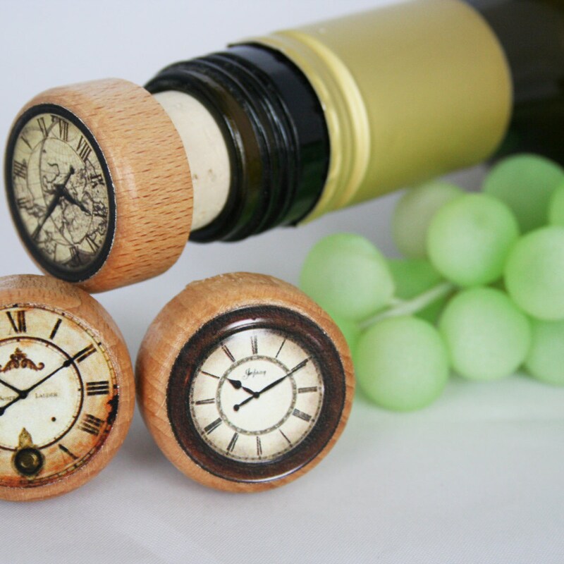 Wine Clock - Etsy