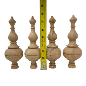 Wood Finials Bedpost 8