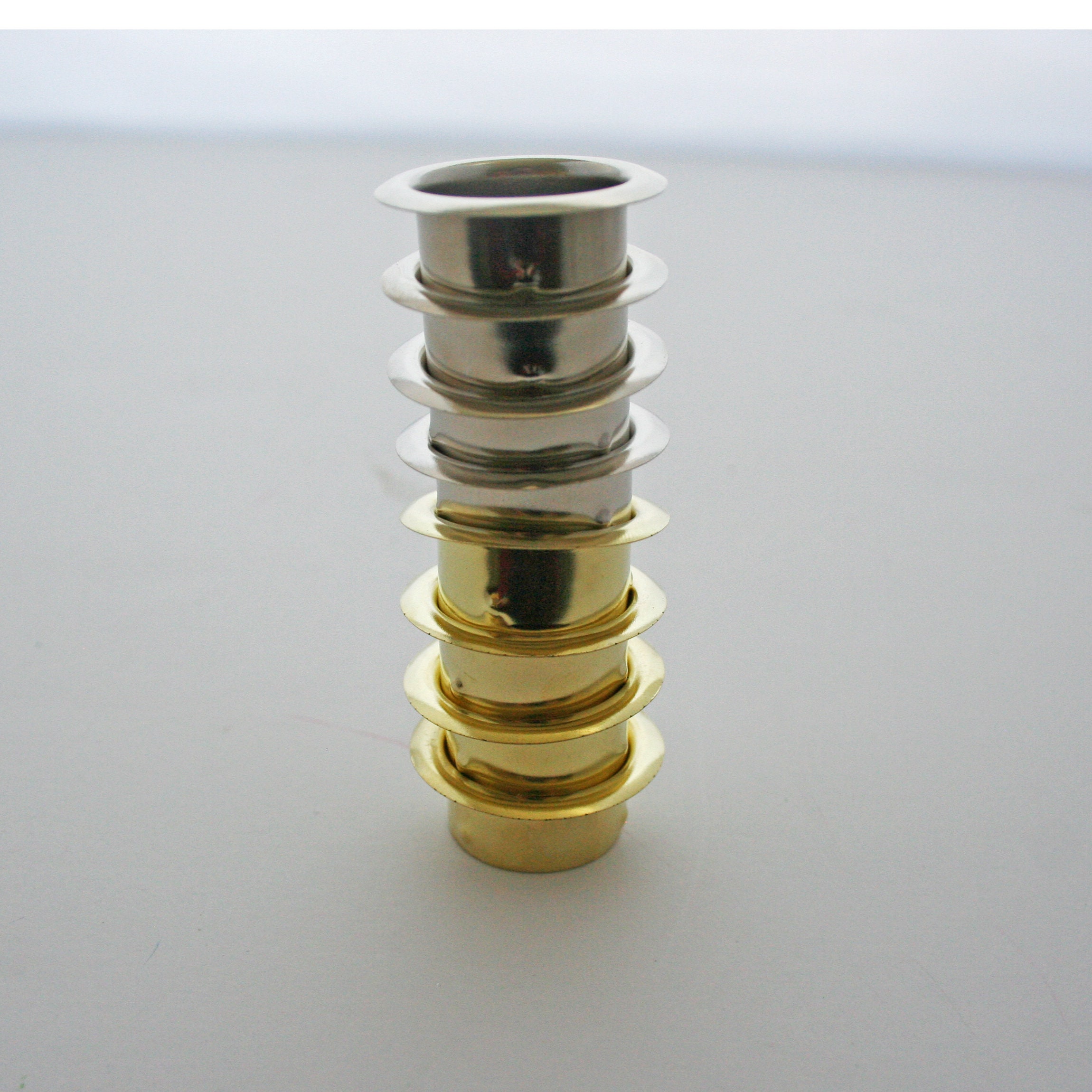 QTY 5 Brass Candle Cup or Candle Stick Metal Inserts Fits - Etsy