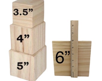 Large Wood Blocks | Etsy