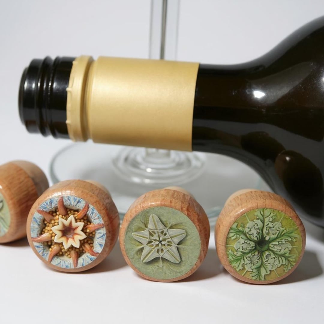 Sea Wine Stoppers Ocean Marine Life Wine Stopper Wedding Gift Idea Sea ...