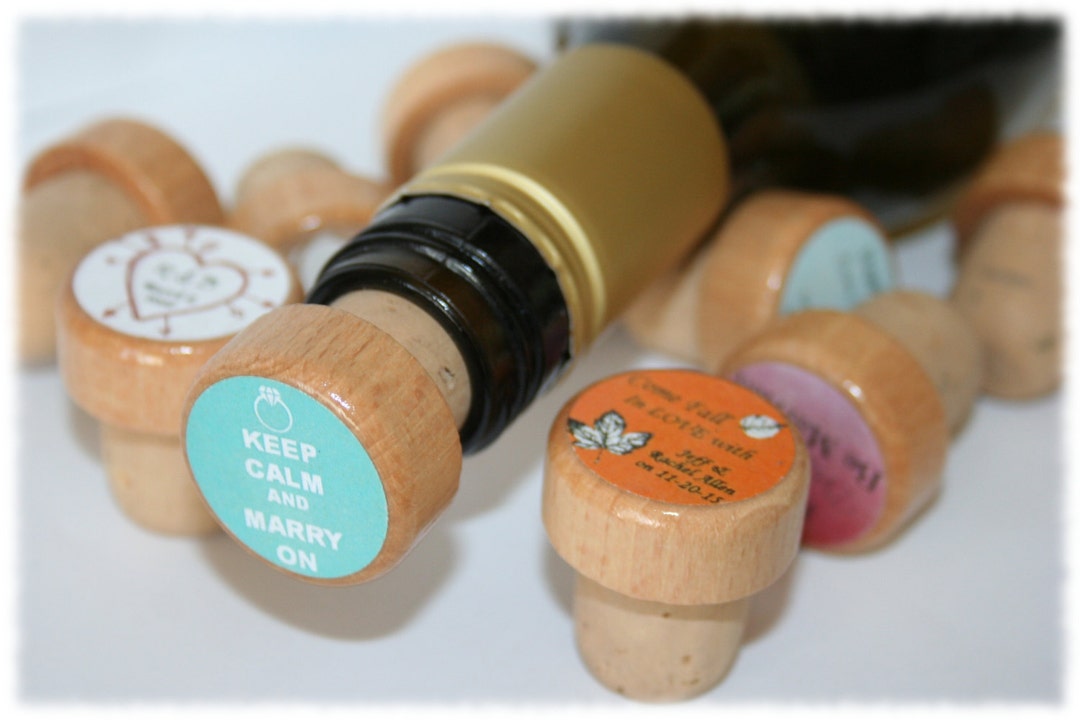 Wedding Wine Stopper Bridesmaid Gift Idea Perfect Bridal Party Favor ...