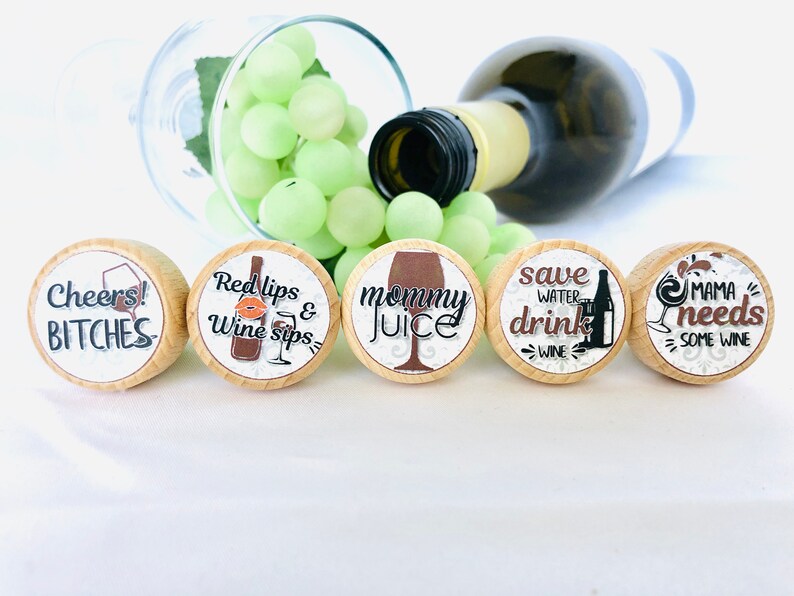 QTY 1 Fun Saying Wine Stoppers Girlfriend Gift Wine Stopper - Etsy