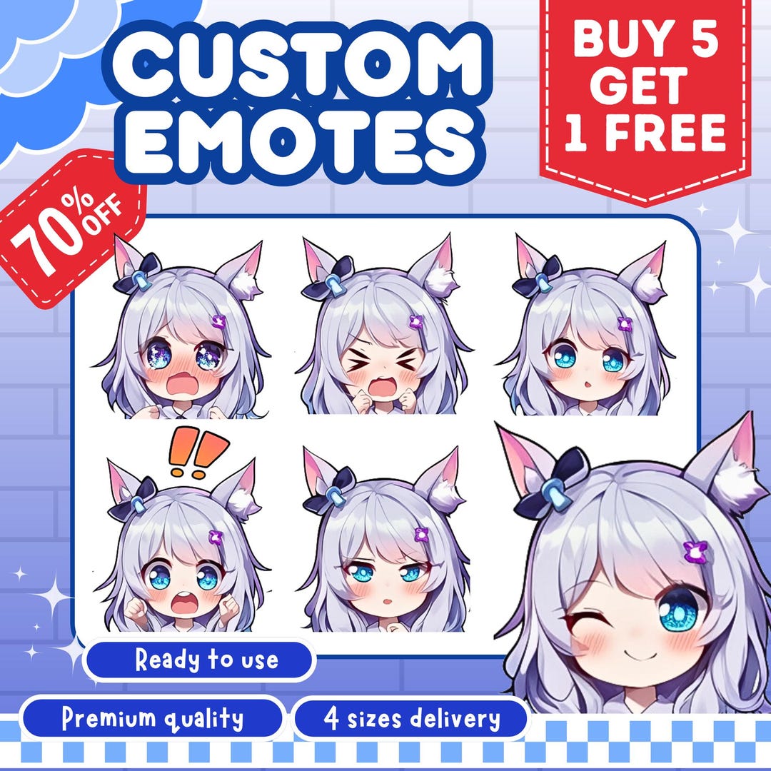 Twitch Emotes Pack, Custom Twitch Emotes, Twitch Emotes, Twitch Emote ...