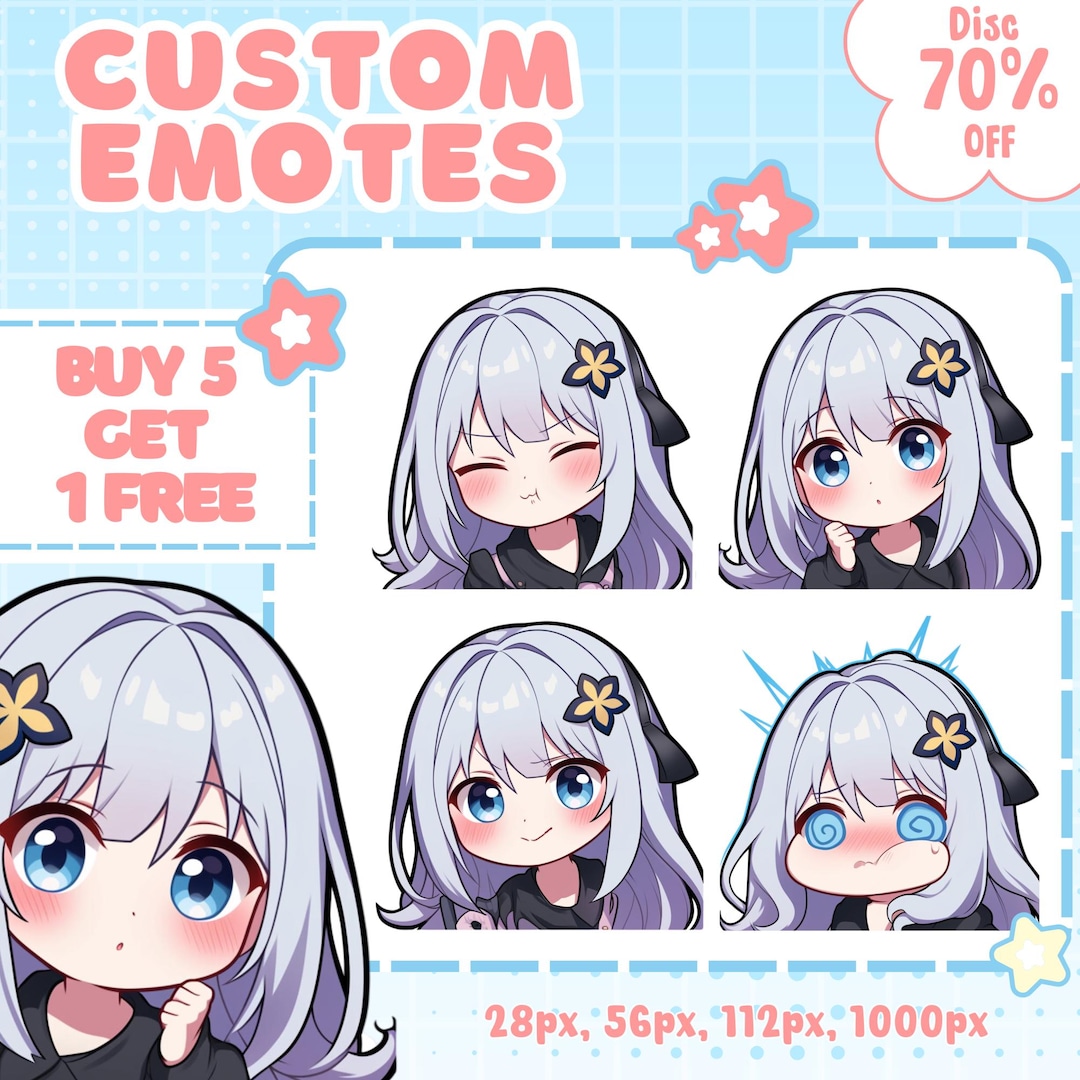 Custom Twitch Emotes, Animated Emote, Emote for Streamer, Twitch Emotes ...
