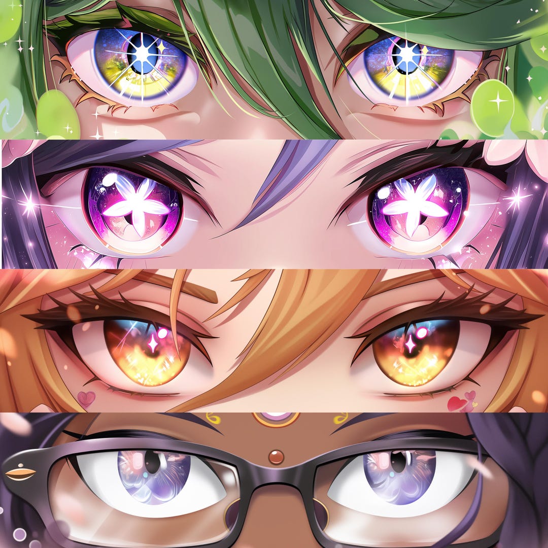 Buy Custom Eye Banner, Animated Twitch Banner : Art & Animation Online ...