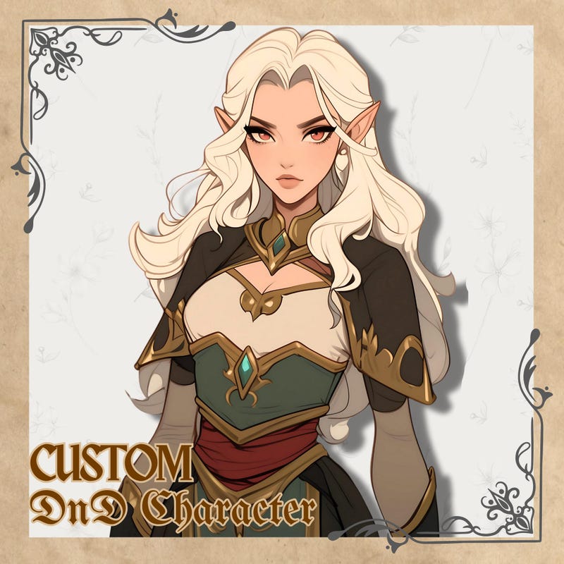 Character Commission - Etsy