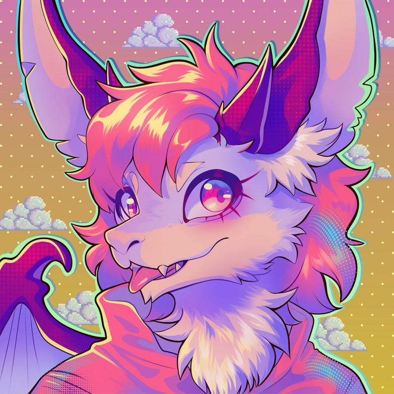 Custom Furry Art, Furry Pfp, Furry Adopt, Furry Icon, Furry Avatar ...