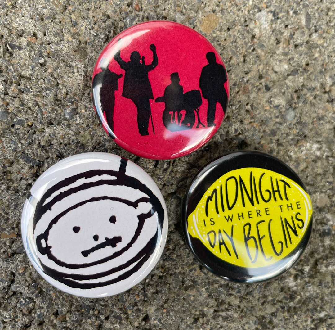 U2 Fan Pin Collection - Set of Three 1.25" Pins Celebrating My Favorite ...