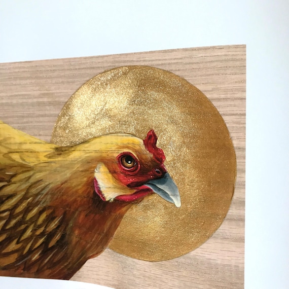 Chicken Saints Yolko Ono Strange Saints: the Skeptic - Etsy