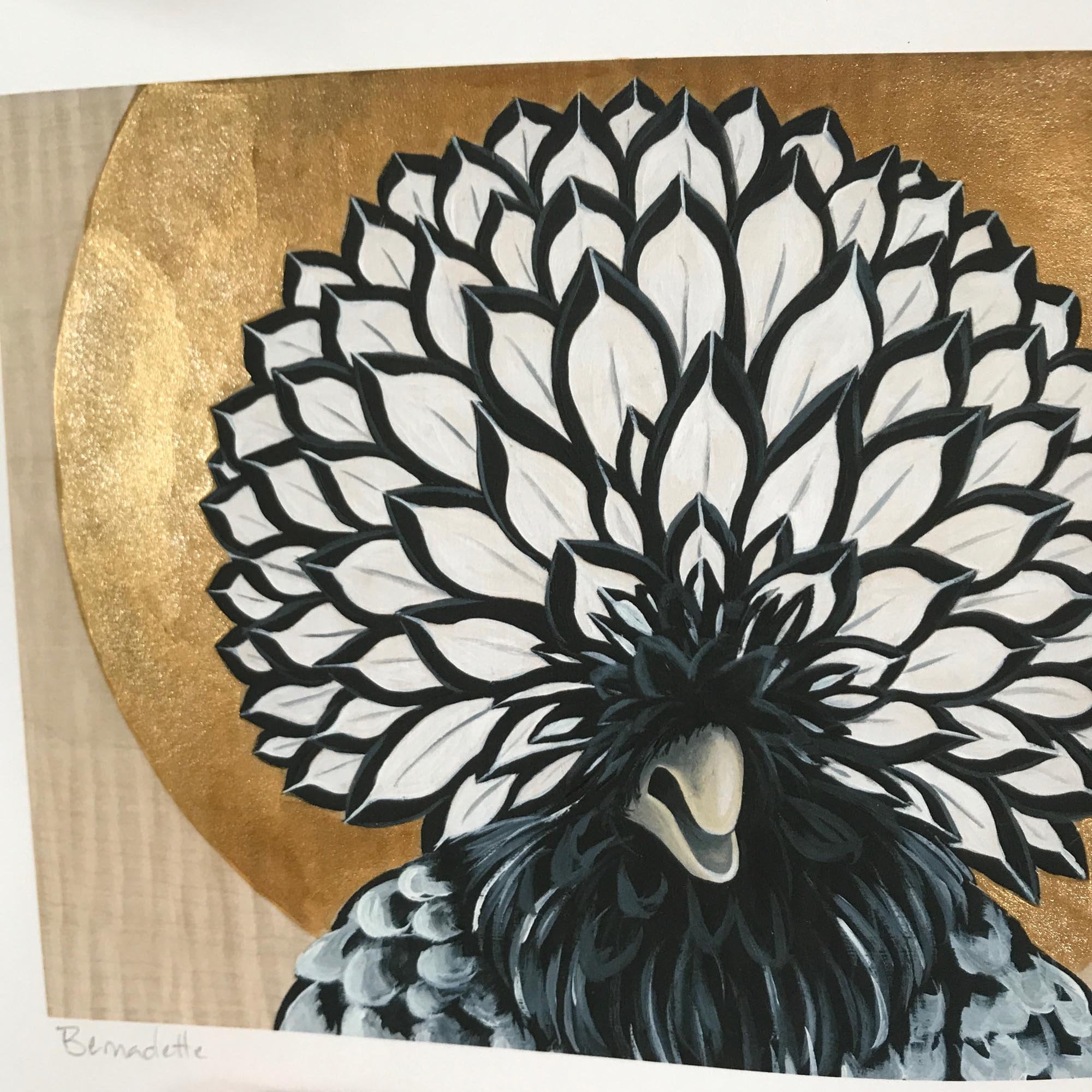 Chicken Saints - Bernadette - Strange Saints: the Drama Queen - Giclee ...