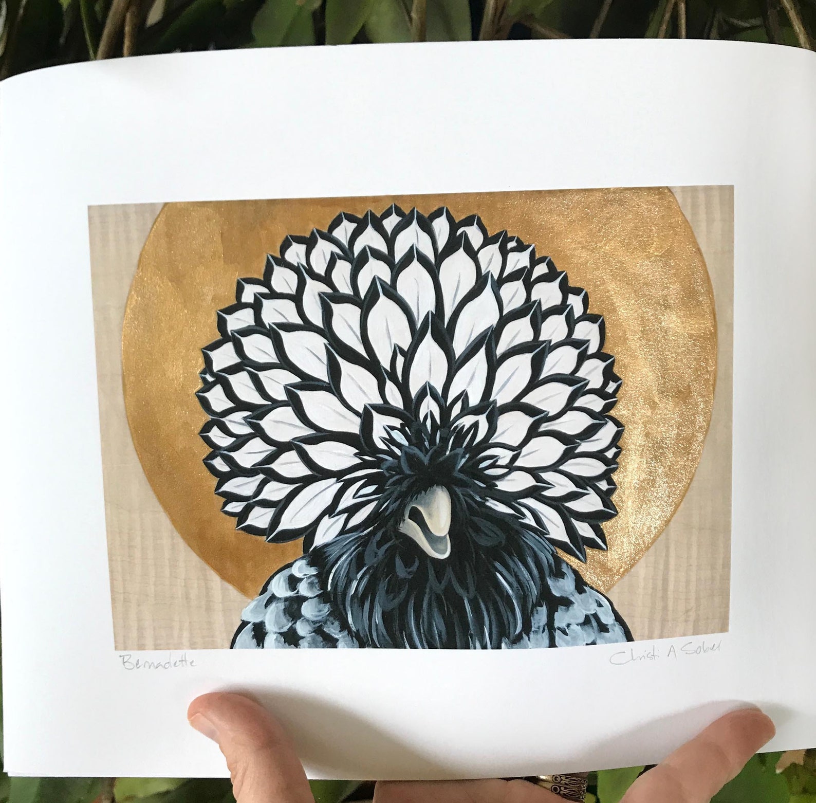 Chicken Saints - Bernadette - Strange Saints: the Drama Queen - Giclee ...