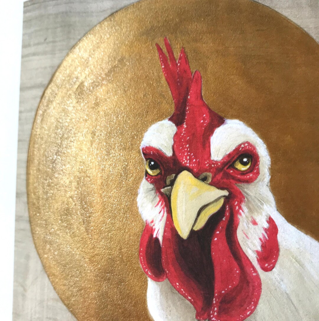 Chicken Saints - Coley - Strange Saints: the Unimpressed - Giclee Print ...