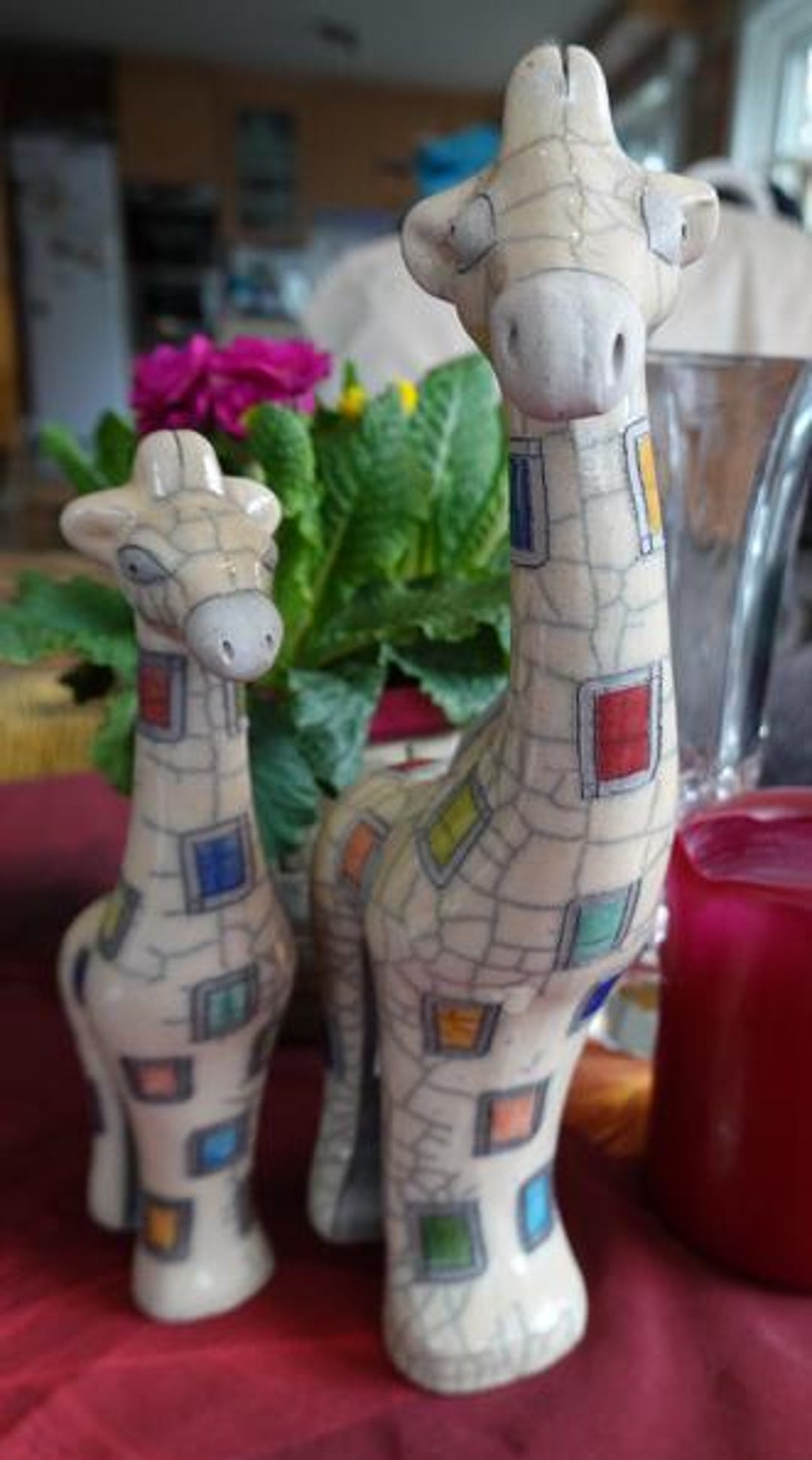 Beautiful South African Giraffe Made According to the Ancient Japanese ...