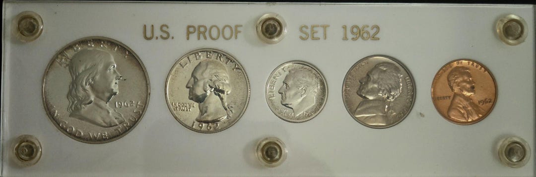 1962 Proof Set - Etsy