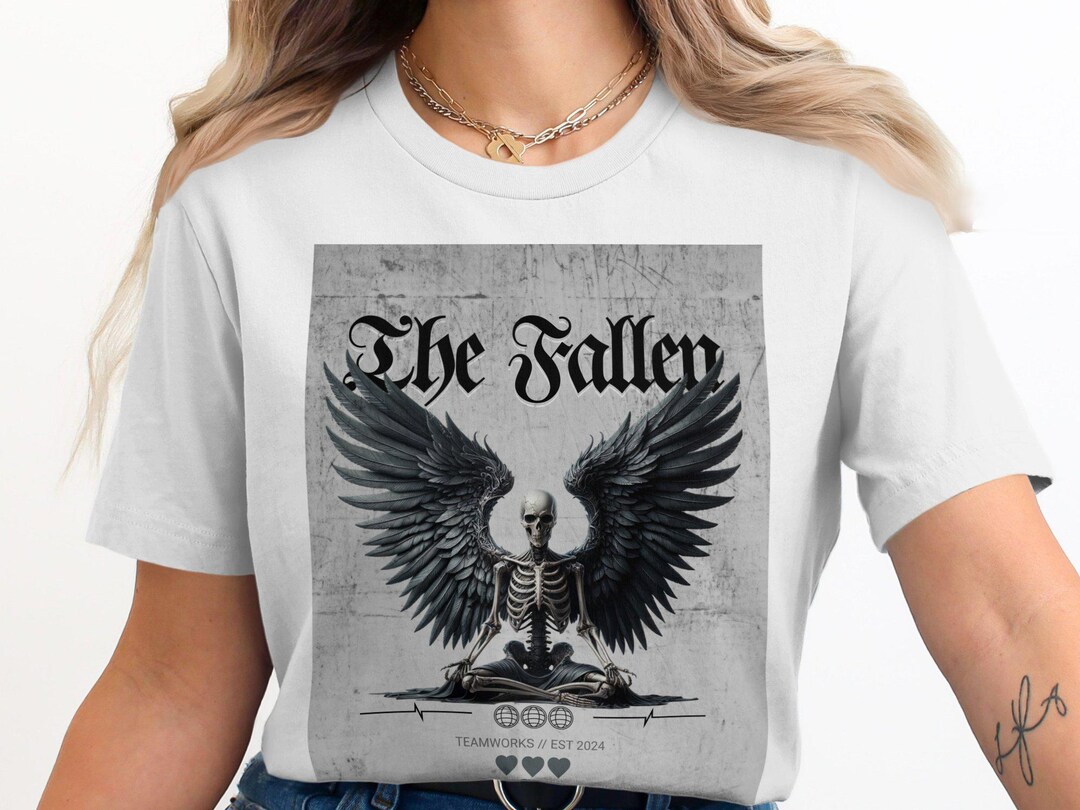 FALLEN ANGEL T-SHIRT: Contemporary and Unique T-shirts & Apparel Gifts ...