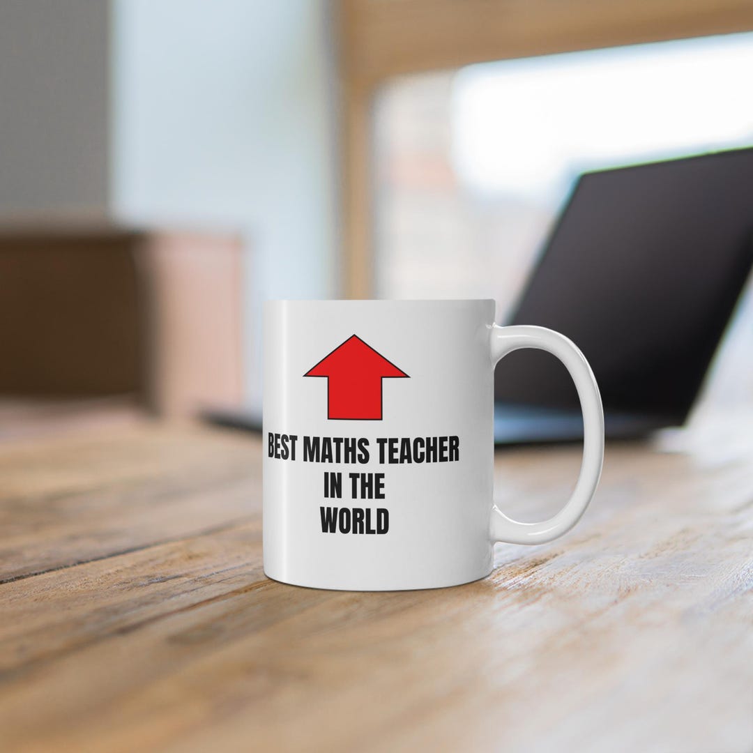 Maths Teacher Mug, Best Teacher Coffee Cup, Mathematician Gift, Math ...