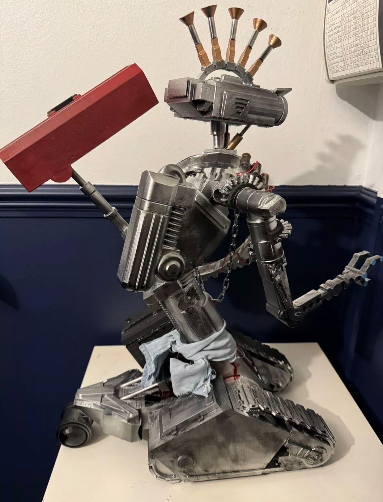 Giant Johnny 5 Short Circuit Model - Etsy