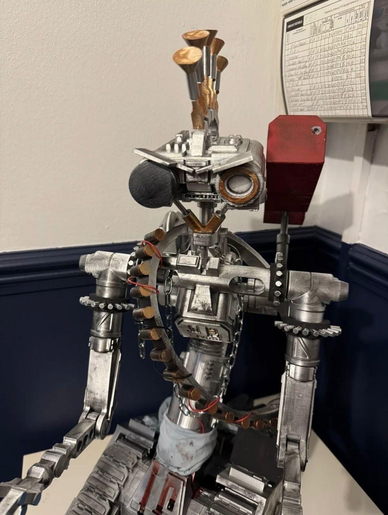 Giant Johnny 5 Short Circuit Model - Etsy