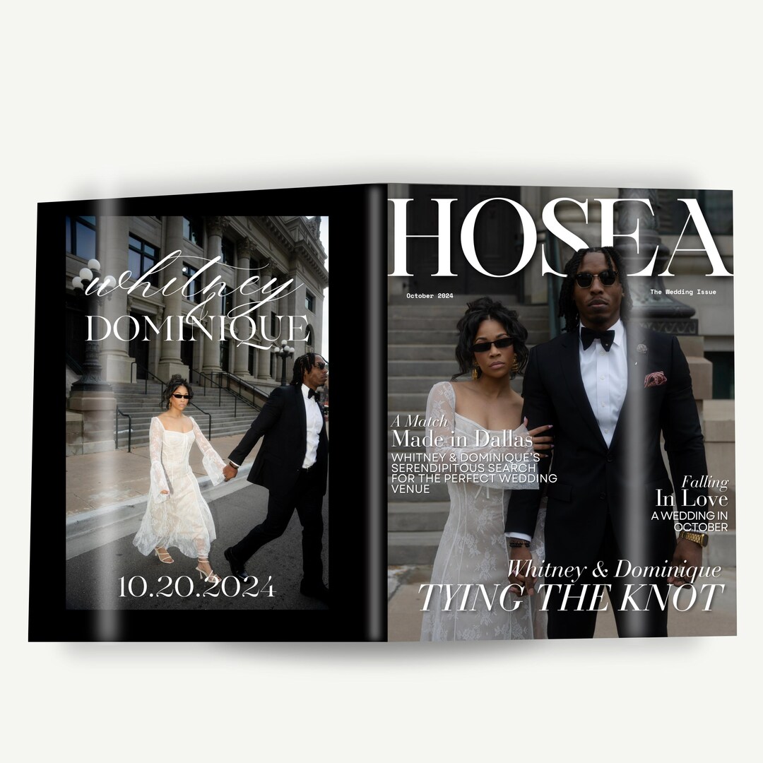 Luxury Custom Magazines Bespoke Editorial Design for Weddings ...