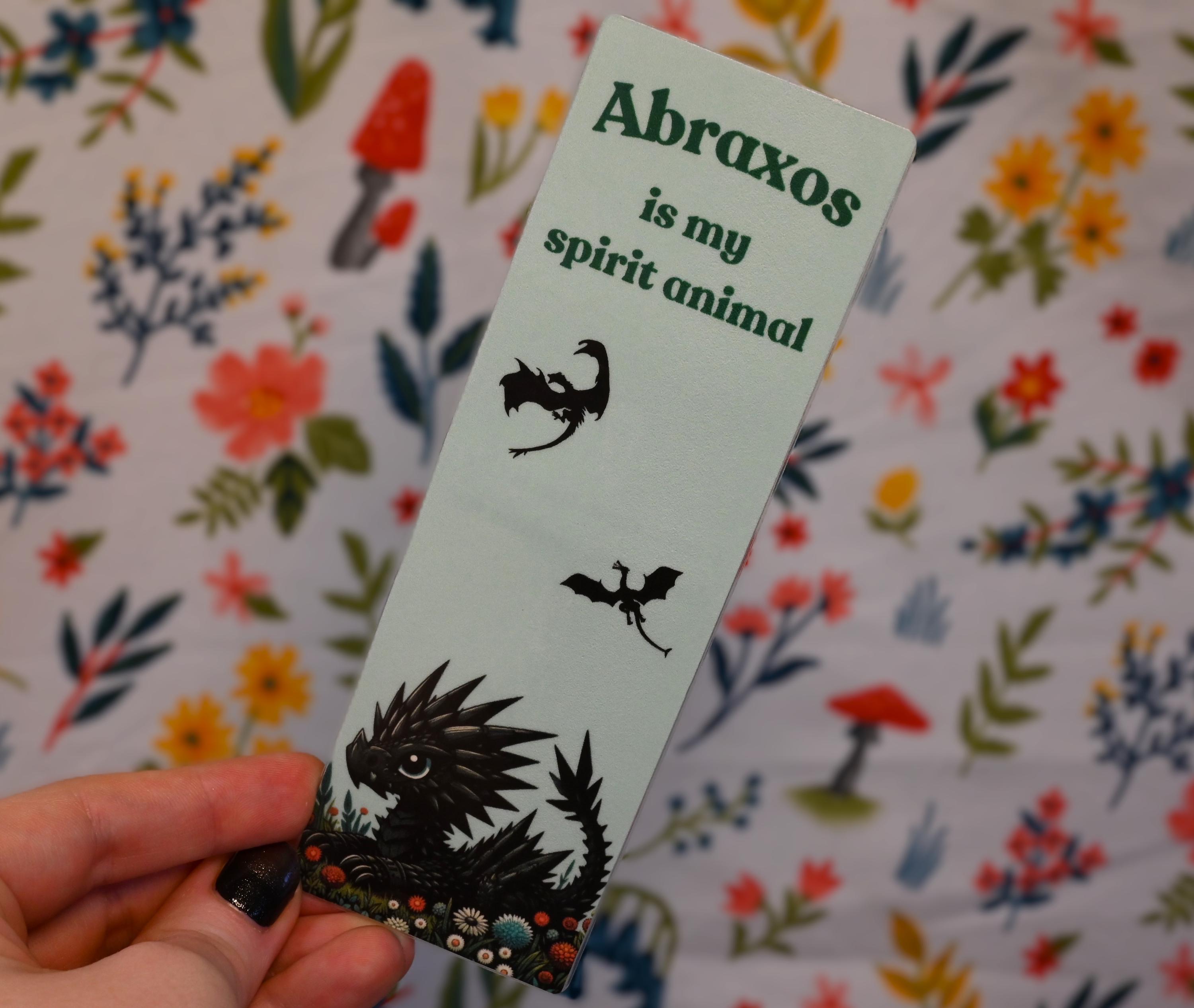 Bookmark | Abraxos Spirit Animal, Tog - Etsy