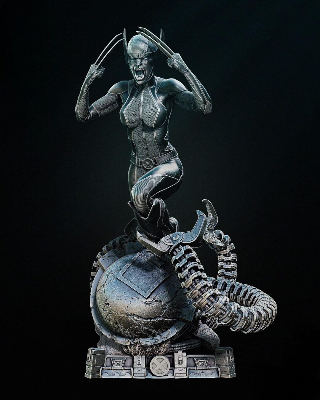 X-23 Sculpture & Bust STL File High Quality STL Files 3D Printer Files ...