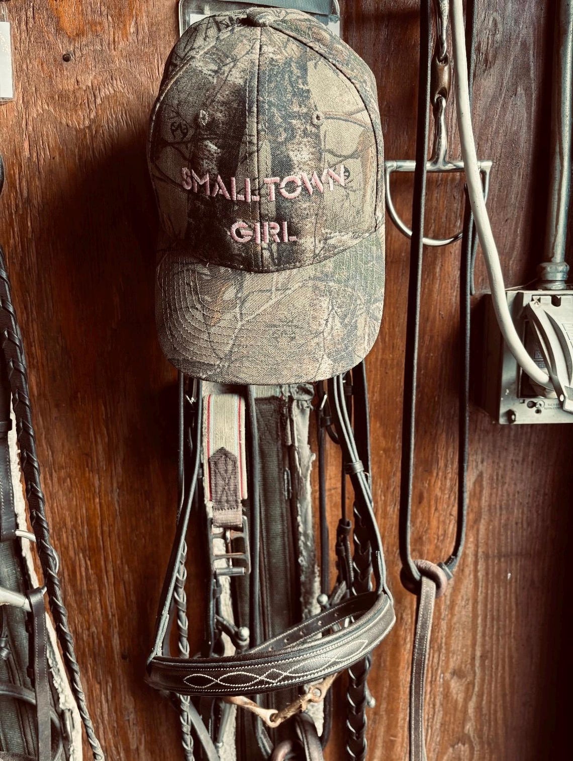 Camo Cap Realtree Print Pink Embroidery Front Logo and Back - Etsy